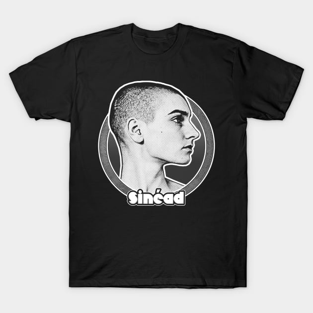 Sinead Oconnor Retro Style Aesthetic Design 80s Music Fan T